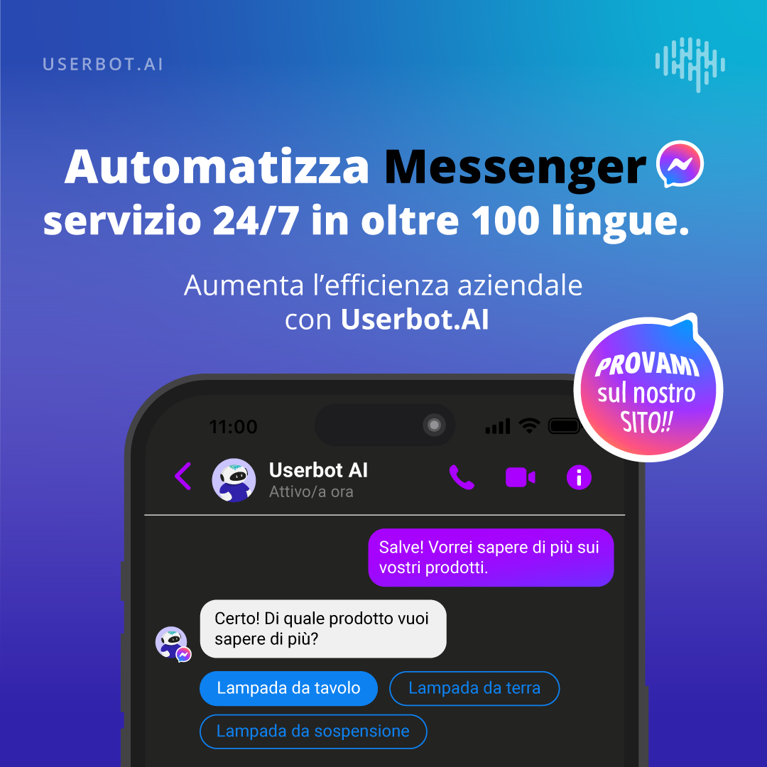 Automatizzare il canale Messenger aziendale? Oggi è possibile!